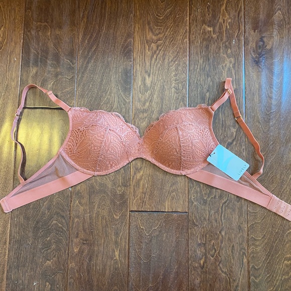 Lively | Intimates & Sleepwear | Lively Terracotta Lace Bra | Poshmark